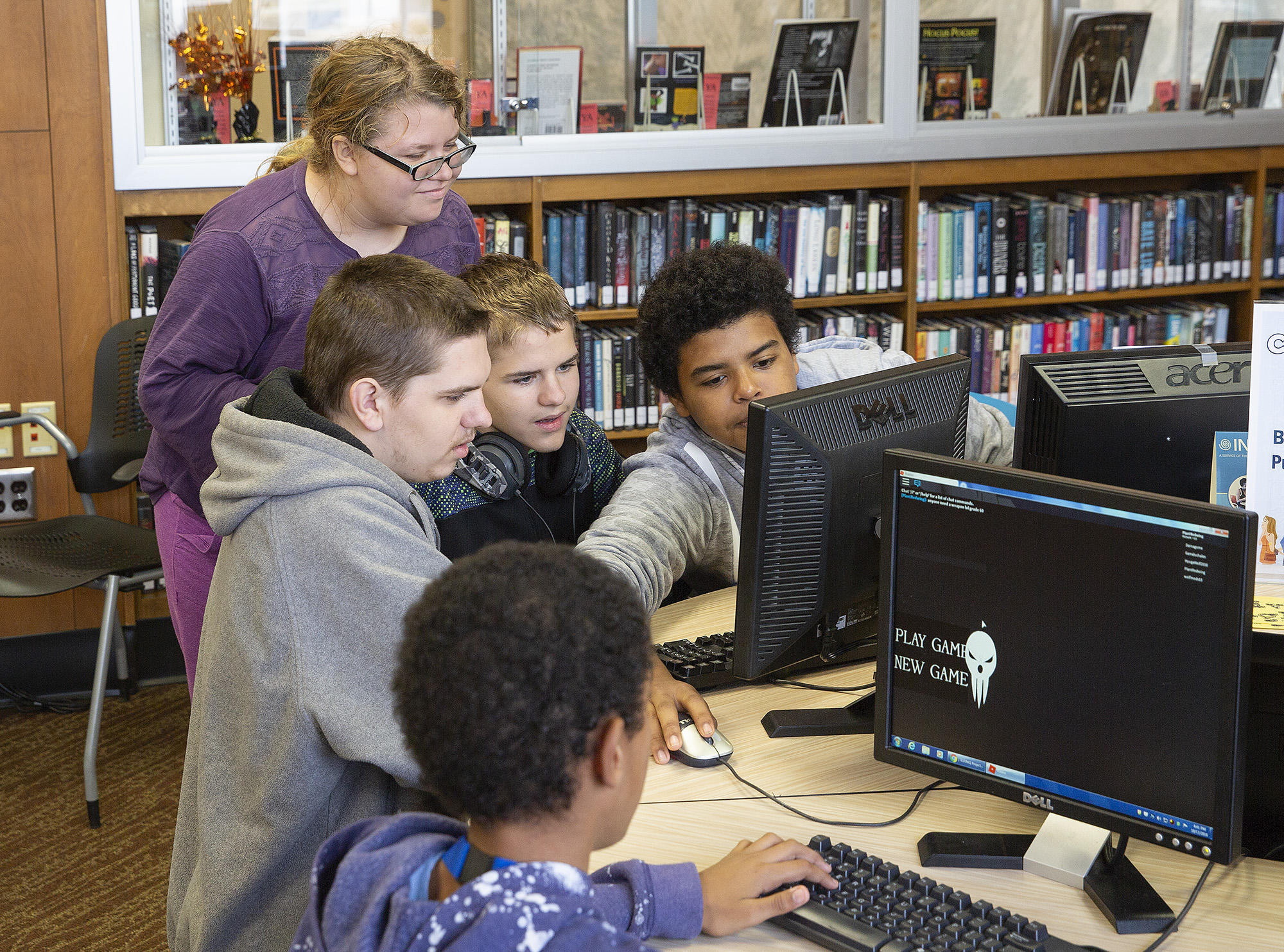 Ecards connect students to...everything - Elkhart Public Library