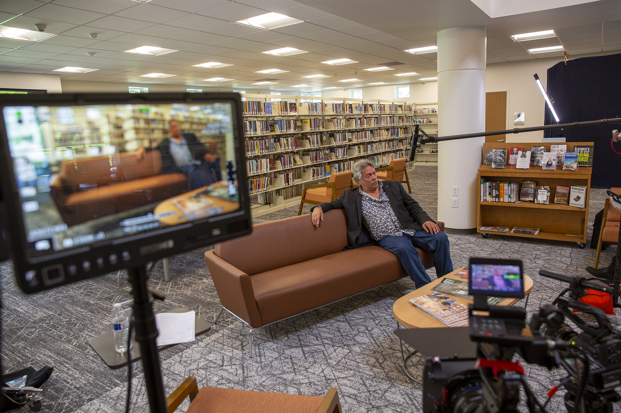 Filmmakers find their setting at the library - Elkhart Public Library