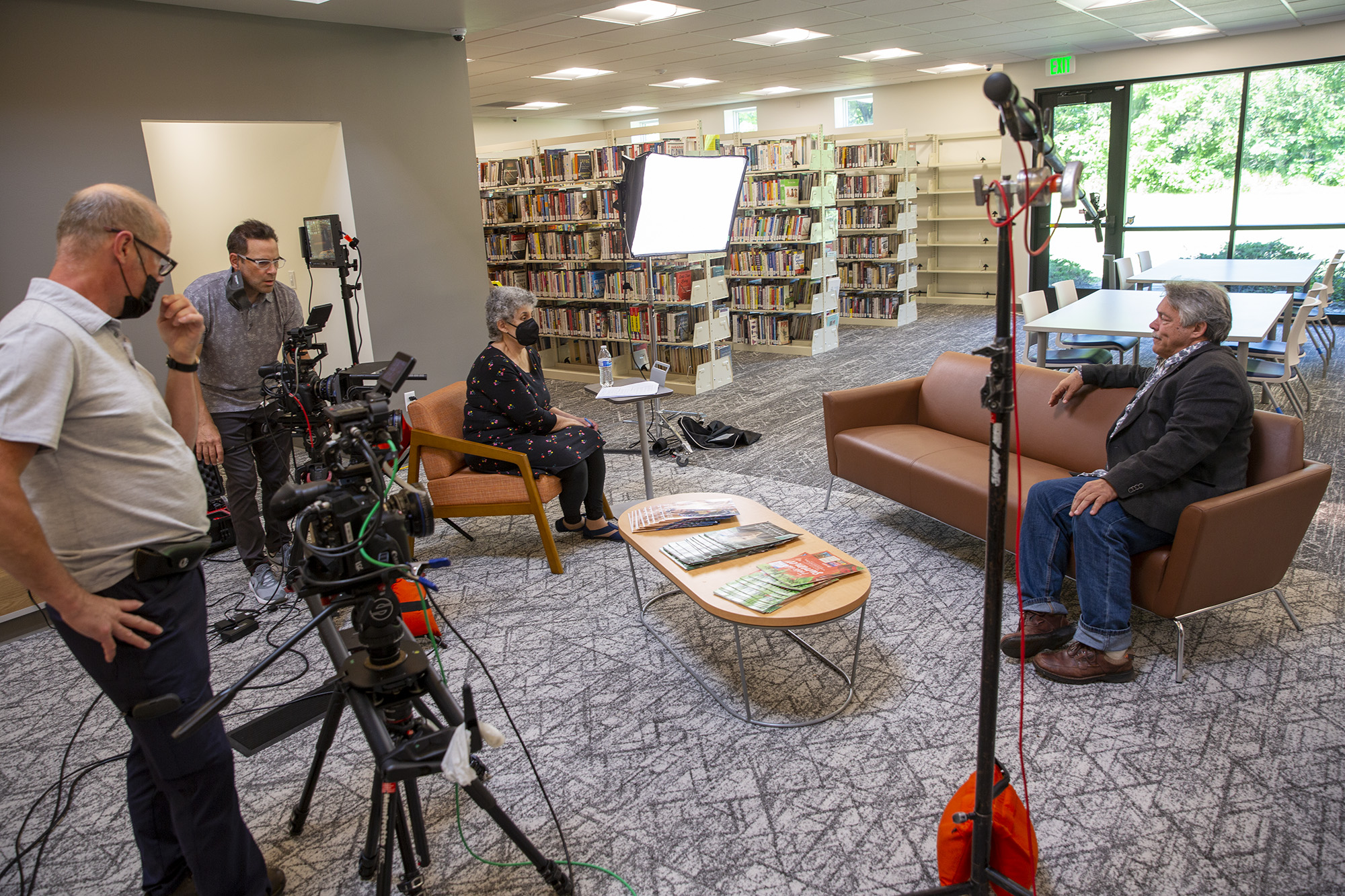 Filmmakers find their setting at the library - Elkhart Public Library