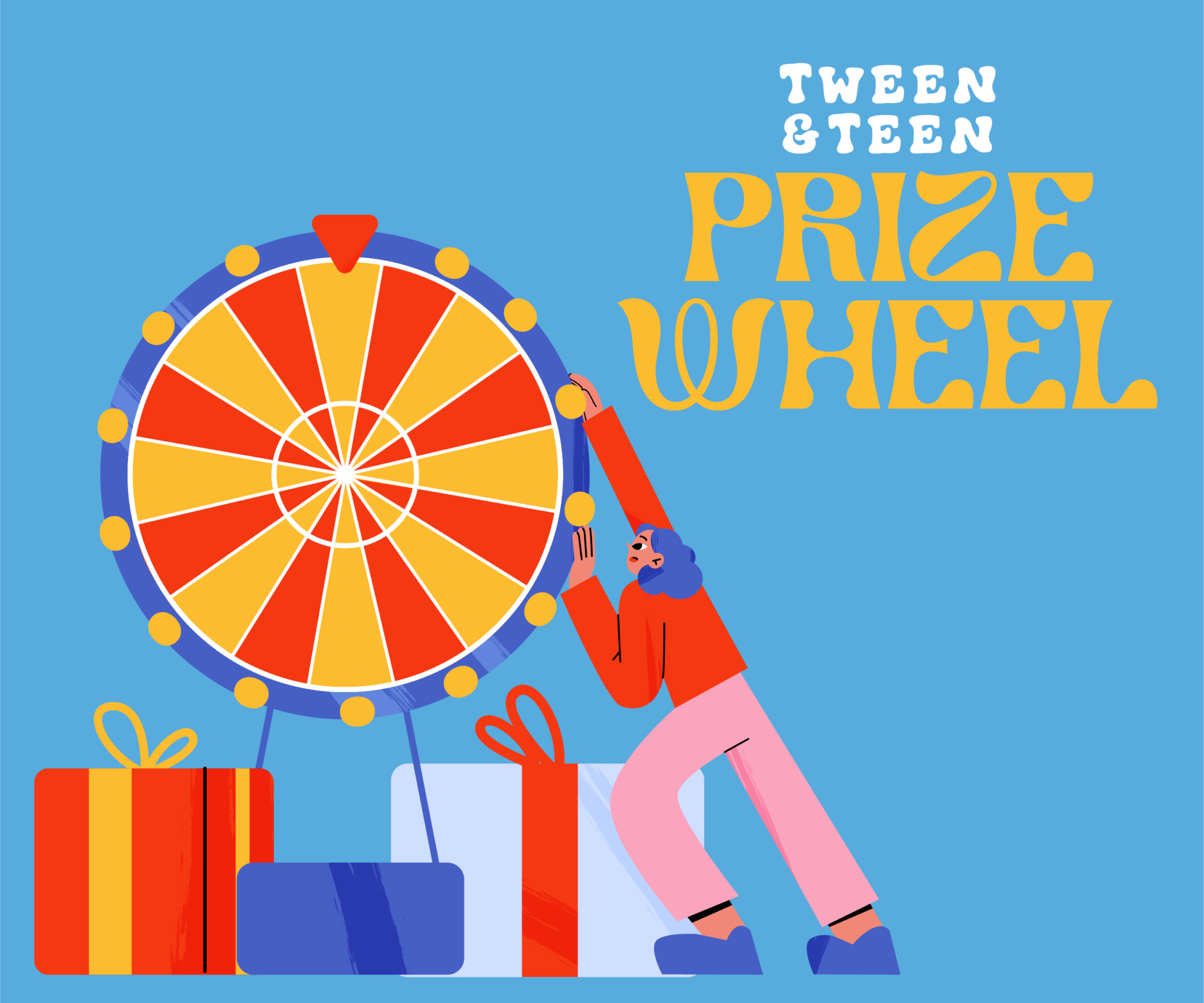 Tween and Teen Prize Wheel - Elkhart Public Library
