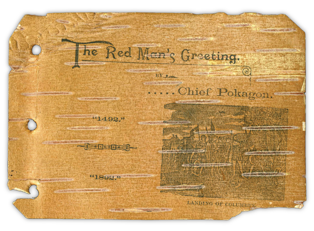 History on tree bark - Elkhart Public Library