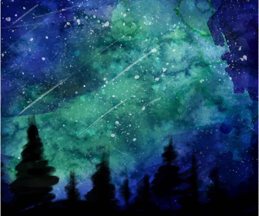 Homeschool: Watercolor Night Sky - Elkhart Public Library