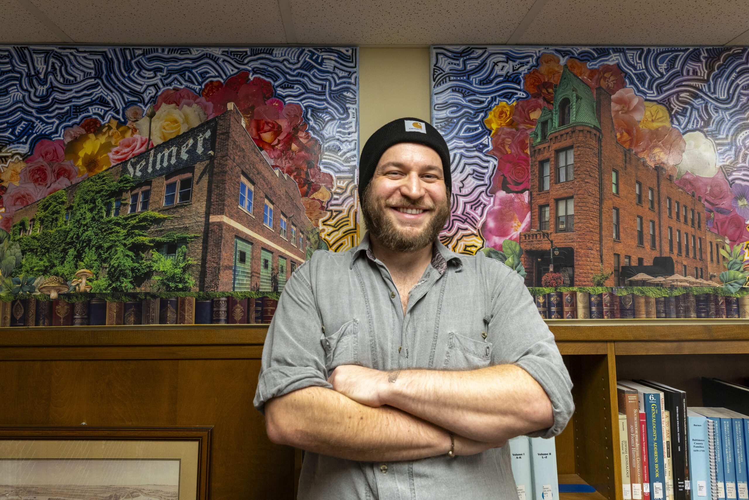 A portrait of the artist: Nick Fry - Elkhart Public Library