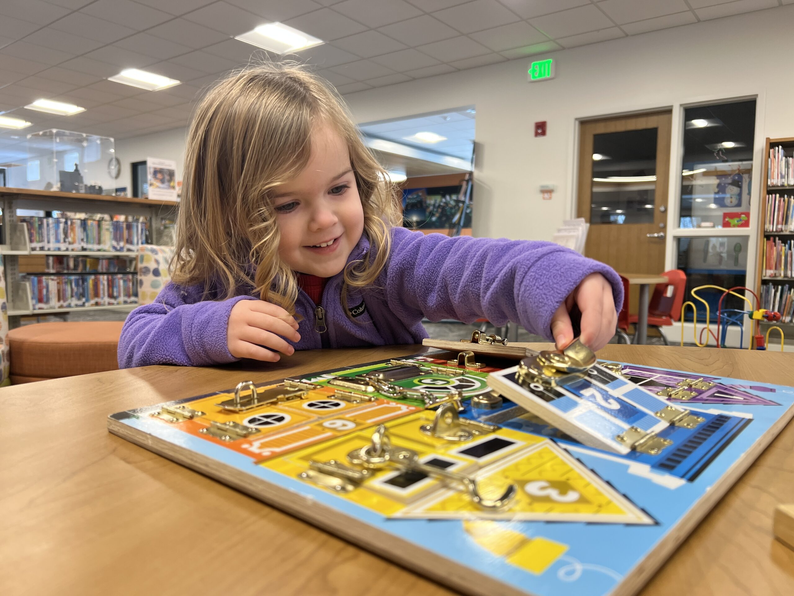 Enjoying A Scavenger Hunt and Meeting New Friends At Dunlap Branch ...