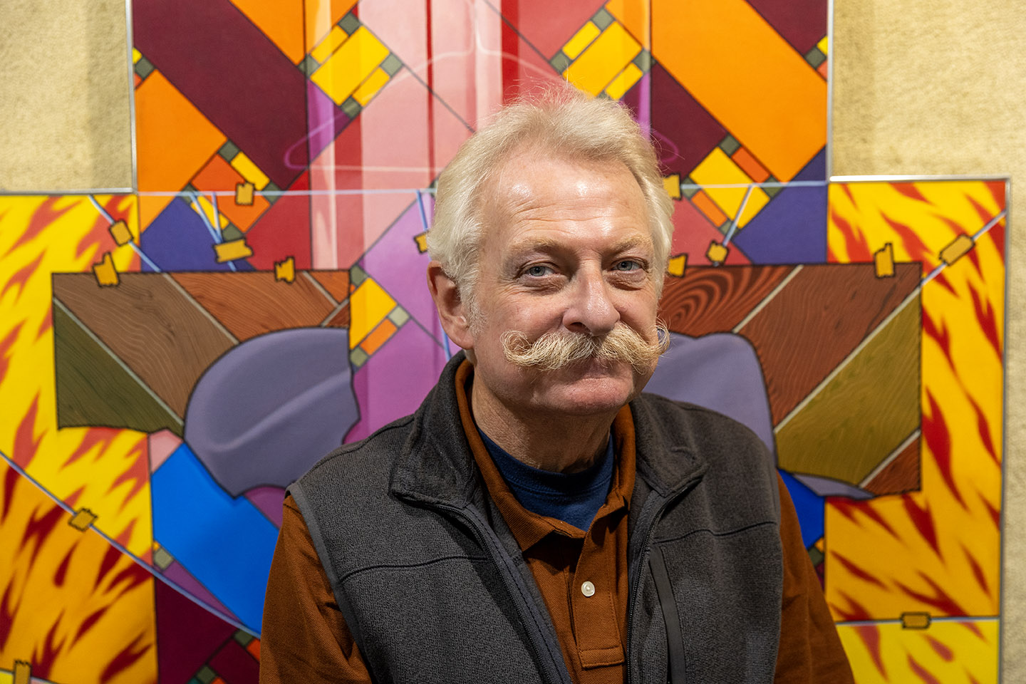 Brian Byrn, artist, library advocate, steps away after 40-plus years of ...